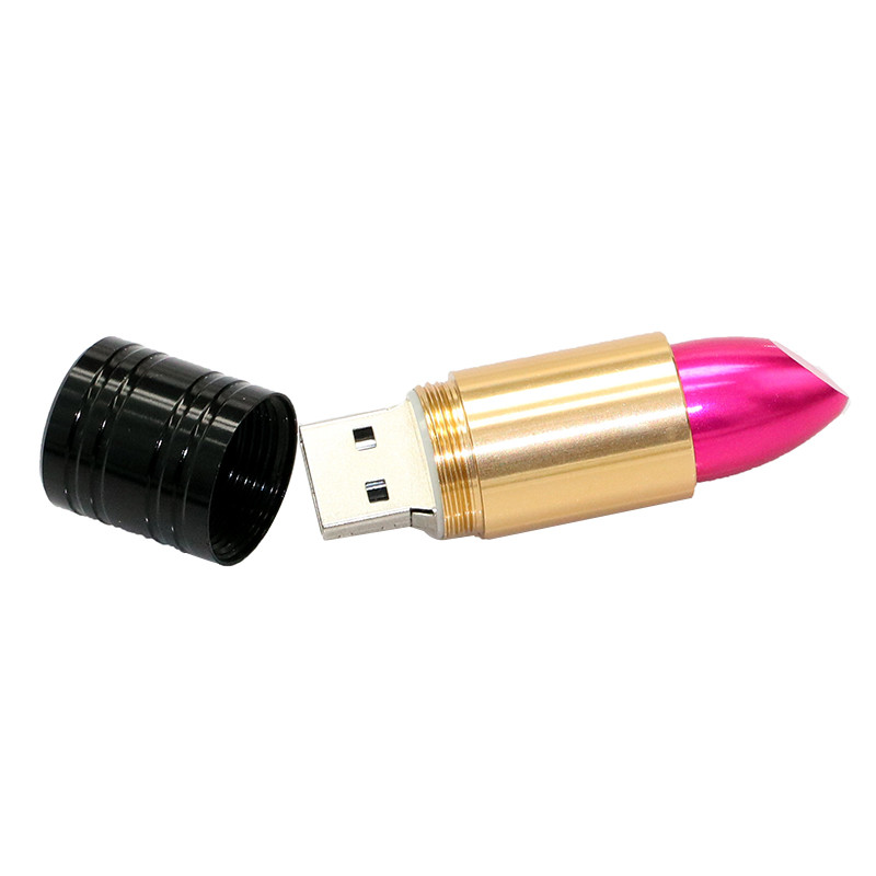 Pretty Lipstick pen drive 2GB 4GB 8GB 16GB 32GB - Cool USB sticks ...